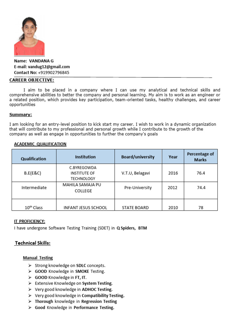 Vandana Resume 12122023 | PDF | Software Development Process | Scrum (Software Development)