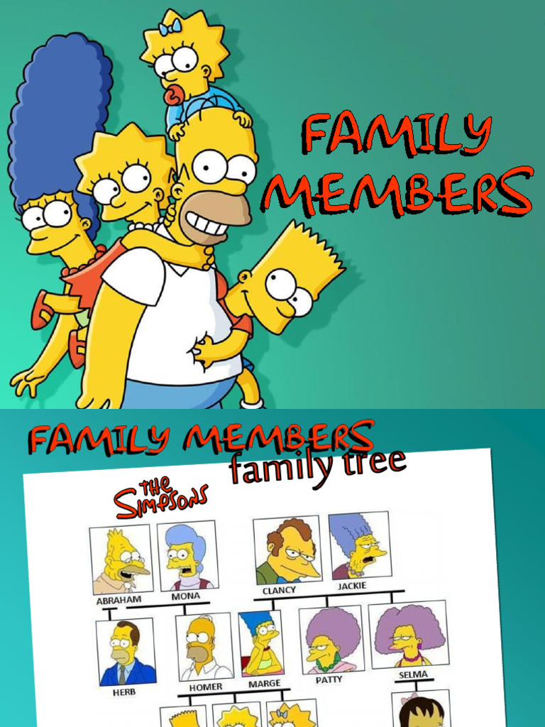 Family Relationships in The Simpsons | PDF | The Simpsons Episodes ...