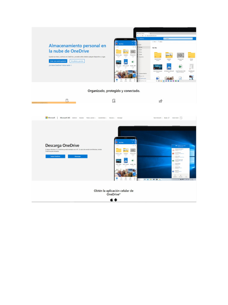 Configuracion ONEDRIVE | PDF