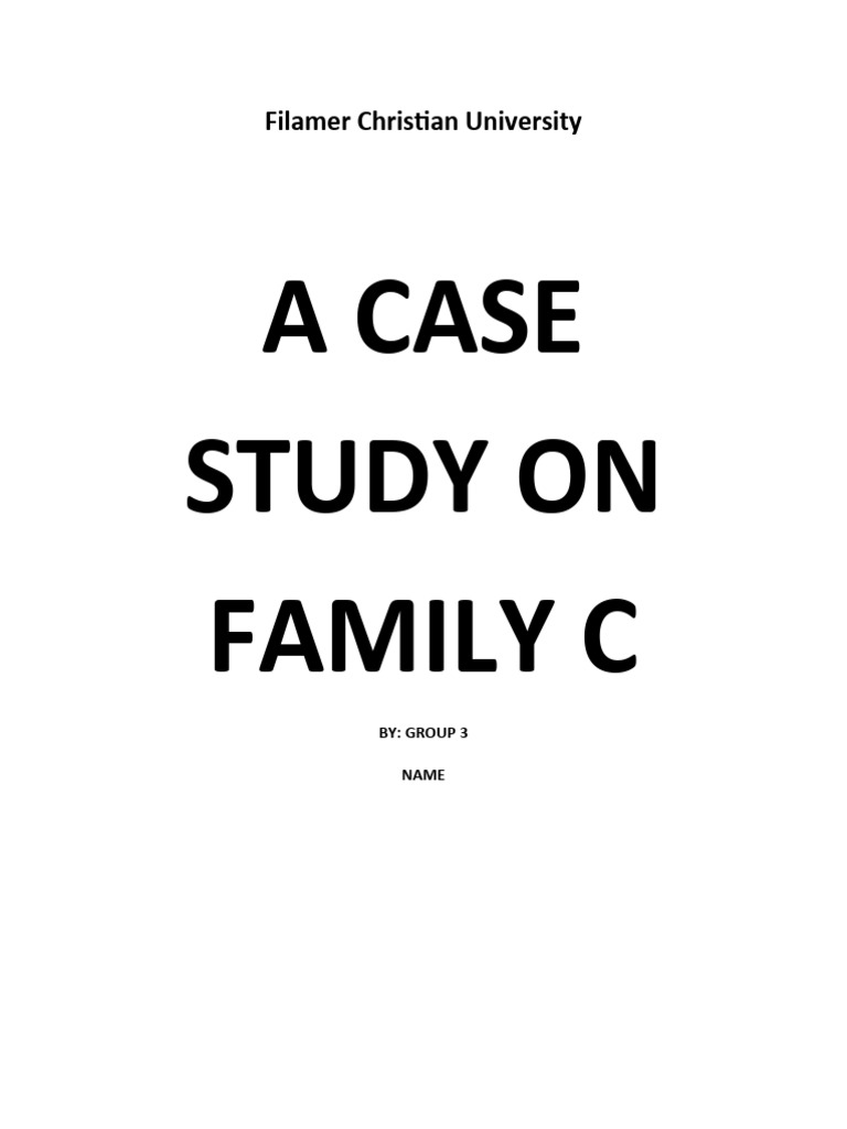 Family Case Study | PDF | Respiratory System | Flood