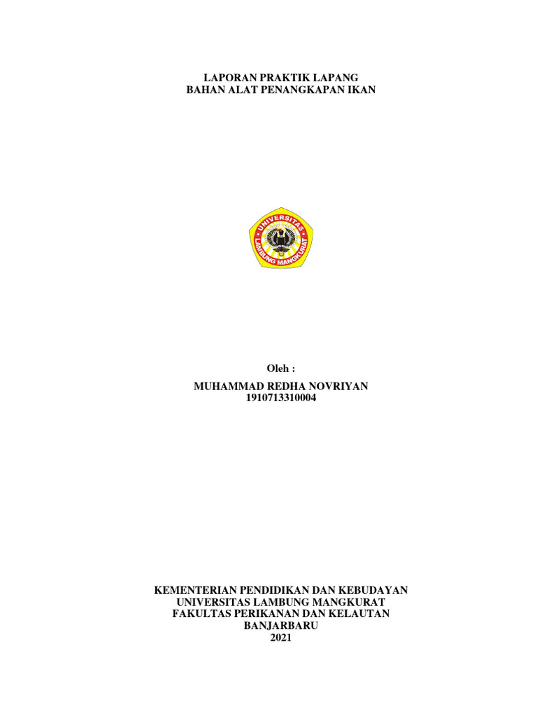Laporan Praktik Lapang BAPI | PDF