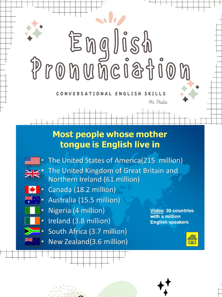 English Pronunciation | PDF
