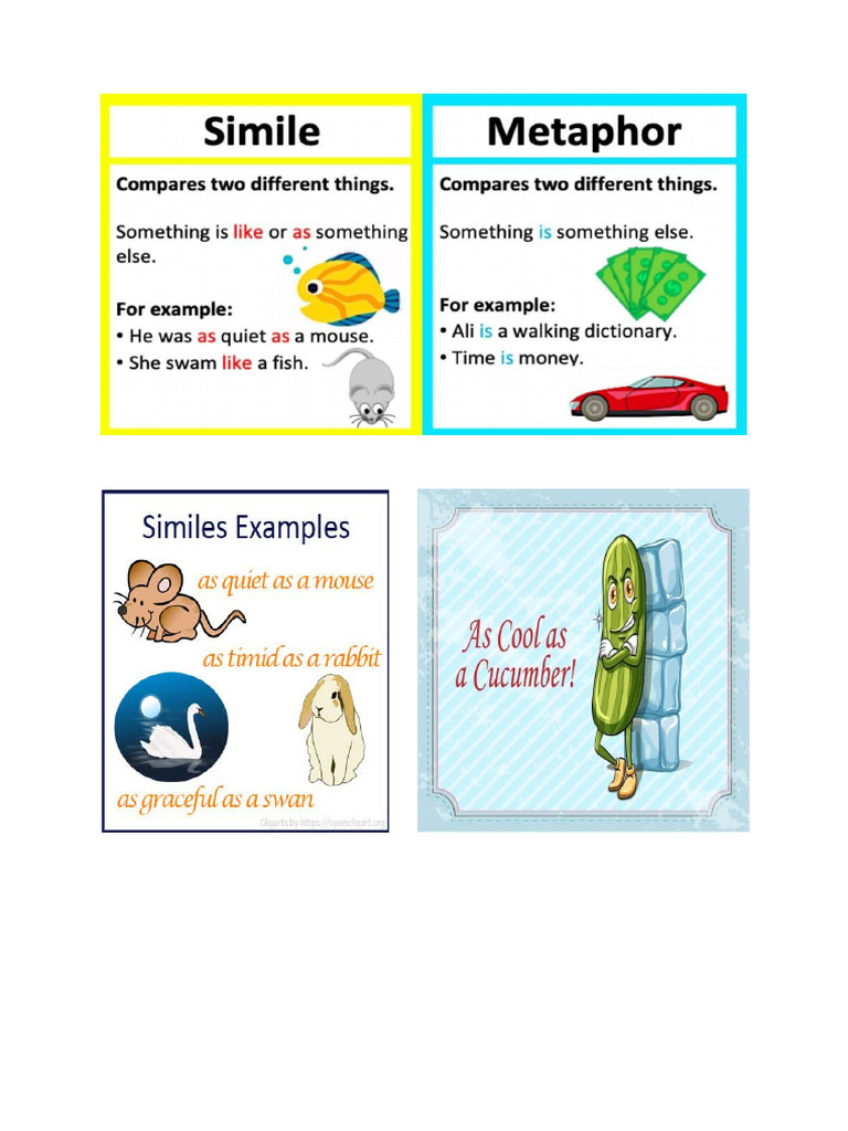 3 Simile and Metaphor | PDF