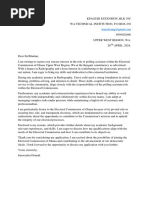 Nira Confirmation Letter | PDF