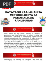 Metodo NG Pananaliksik | PDF