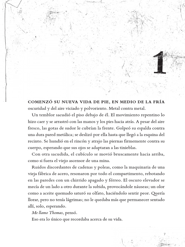 MazeRunner Correromorir Cap01 | PDF