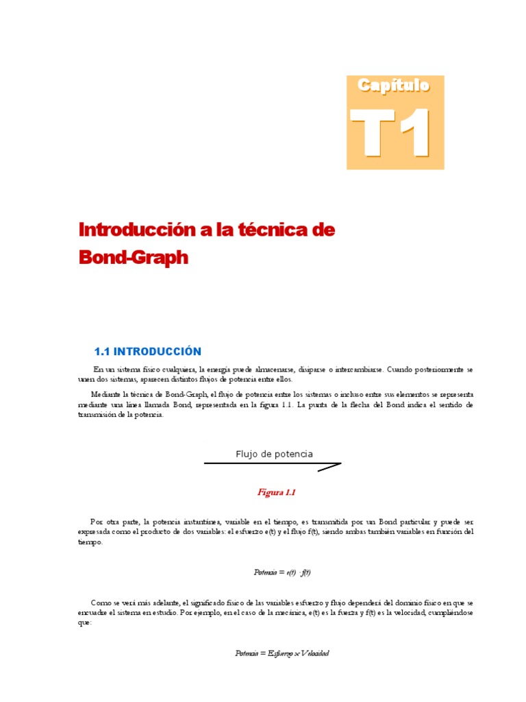 BOND GRAPH Introduccion | PDF | Resistencia Eléctrica y Conductancia ...