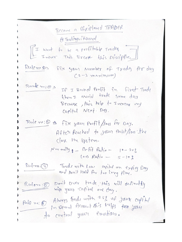 Discipline Chart | PDF