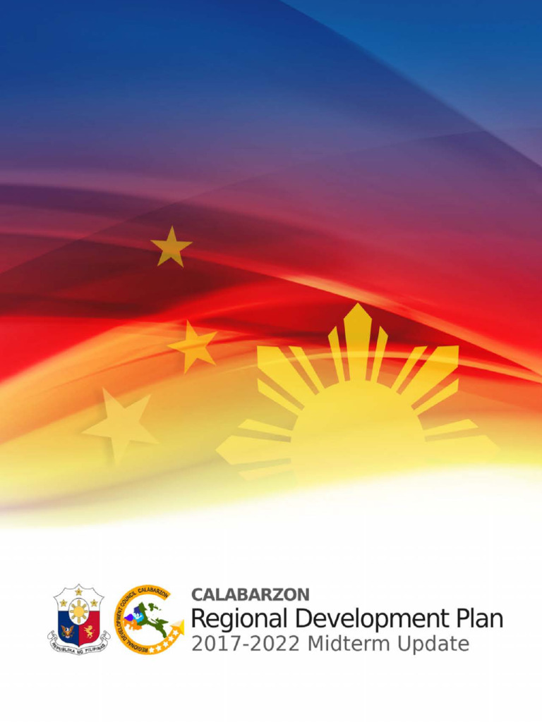 CALABARZON RDP 2017 2022 Midterm Update | PDF | Economic Growth | Gross ...