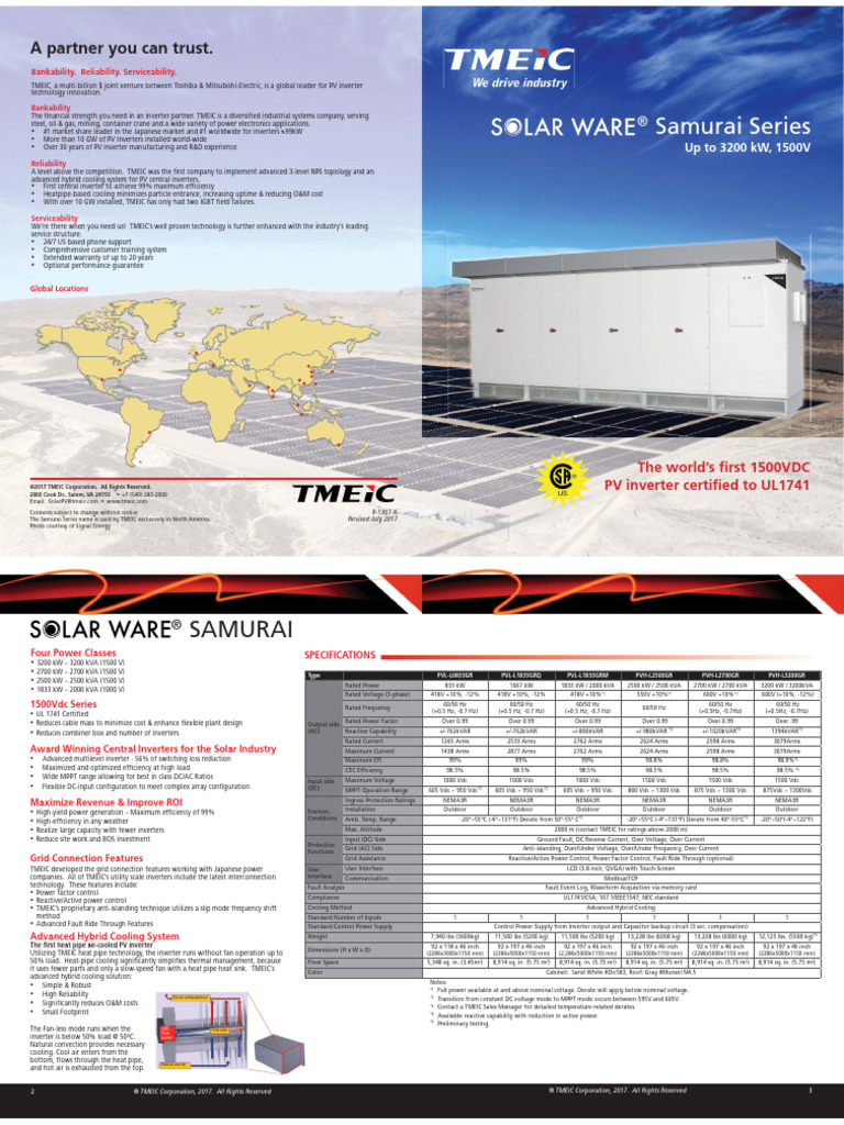 Solar - Ware - Samurai - Brochure - 3 - 2 MW - July2017 - 240614 ...
