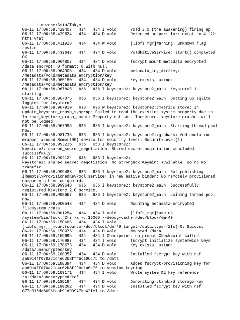 Sys Log 5 2024 0611 173429 | PDF | Computing | Operating System Technology