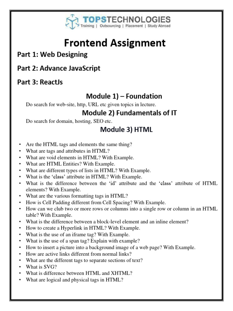 Frontend Web Development Guide | PDF | Html Element | Html