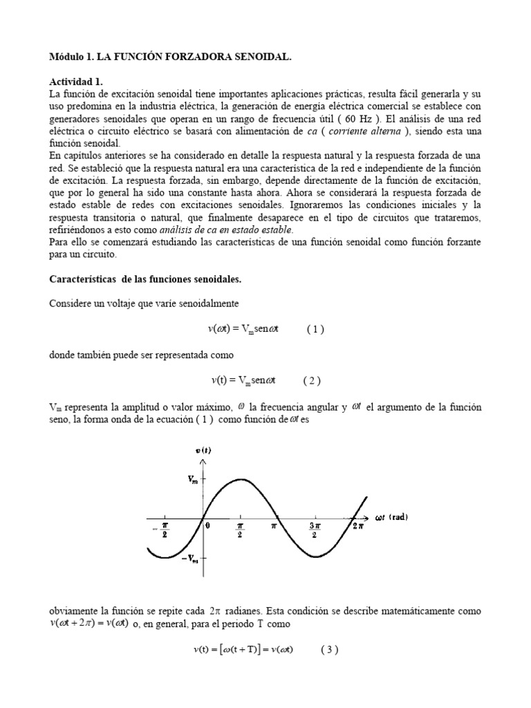 Fun-sen-Act1 | Descargar gratis PDF | Fase (ondas) | Red eléctrica