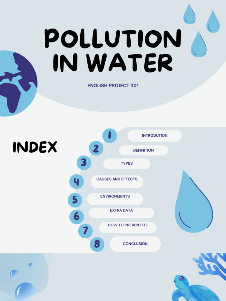 Proyecto Ingles | PDF | Water Pollution | Pollution