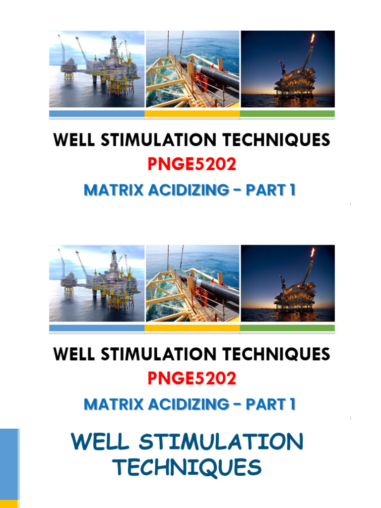 6. WST - Matrix Acidizing Part 1 | Download Free PDF | Viscosity | Emulsion