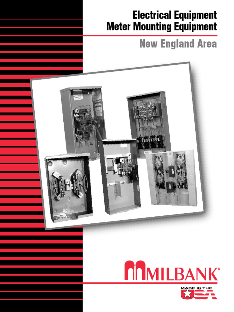 Electrical Equipment Meter Mounting Equipment: New England Area | PDF ...