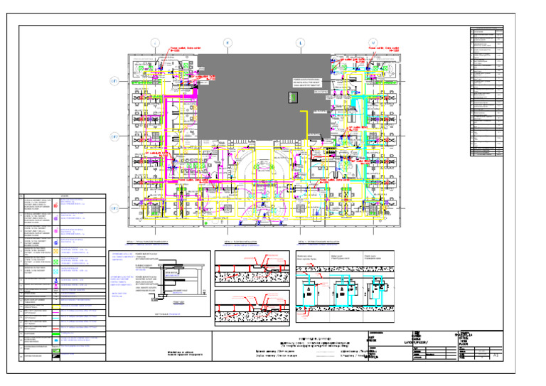 9.POWER CABLE LAYOUT FLOOR-Model | PDF