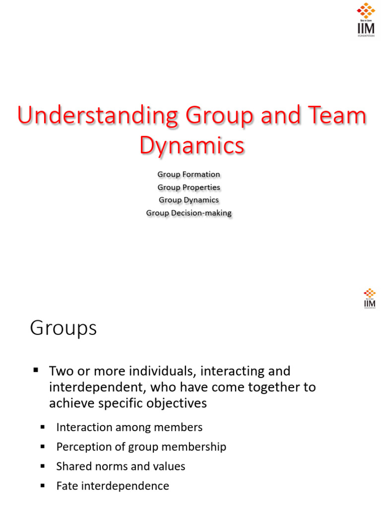 Session 13-14 Understanding Group and Team Dynamics | PDF | Conformity ...