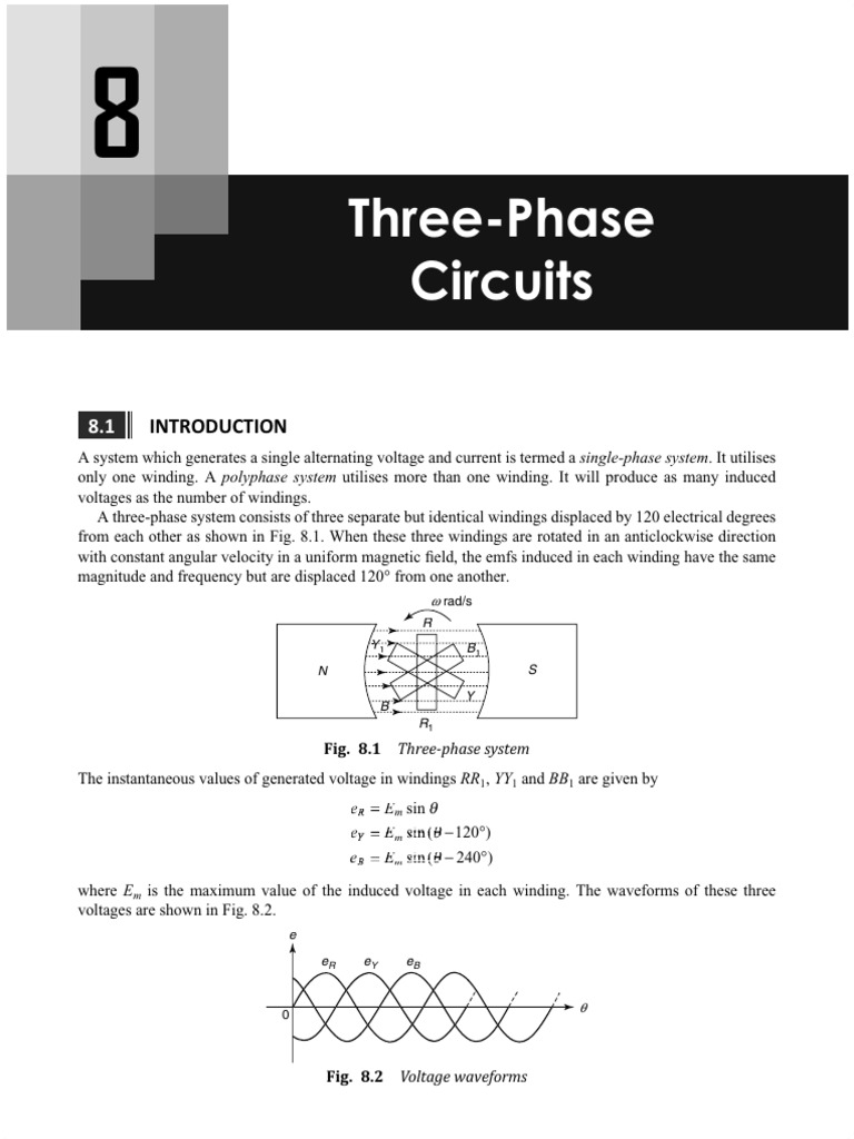 ECE 226-Chapter 3 Polyphase Circuits | PDF | Electronics | Electric Power