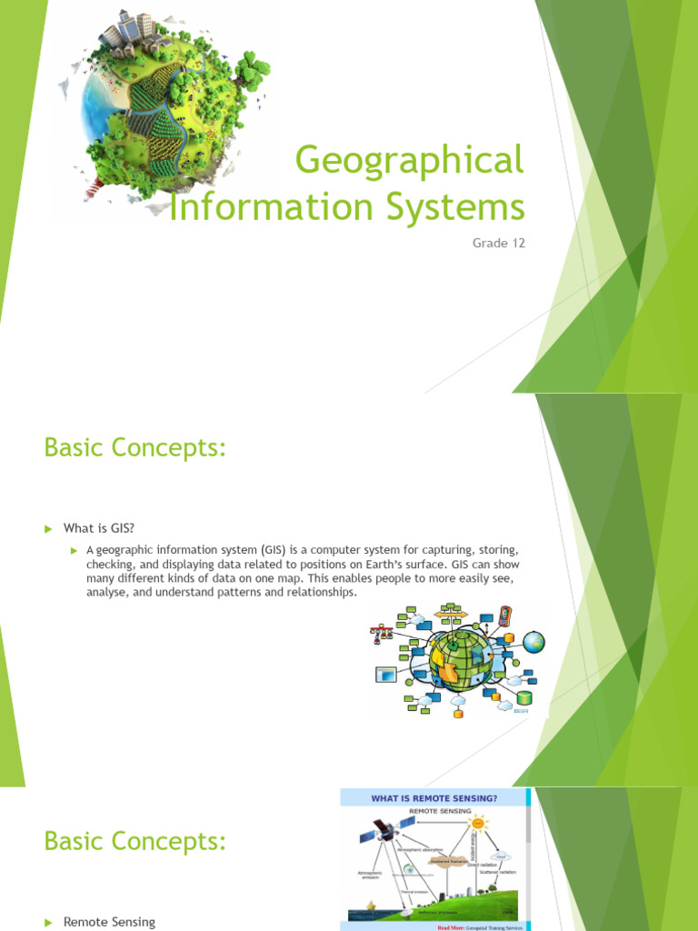 Geographical Information Systems: Grade 12 | PDF | Image Resolution ...