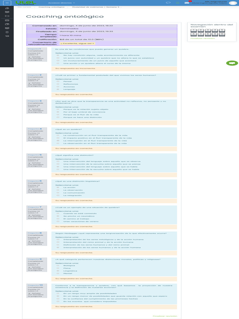 Coaching Ontológico - EX5 | PDF