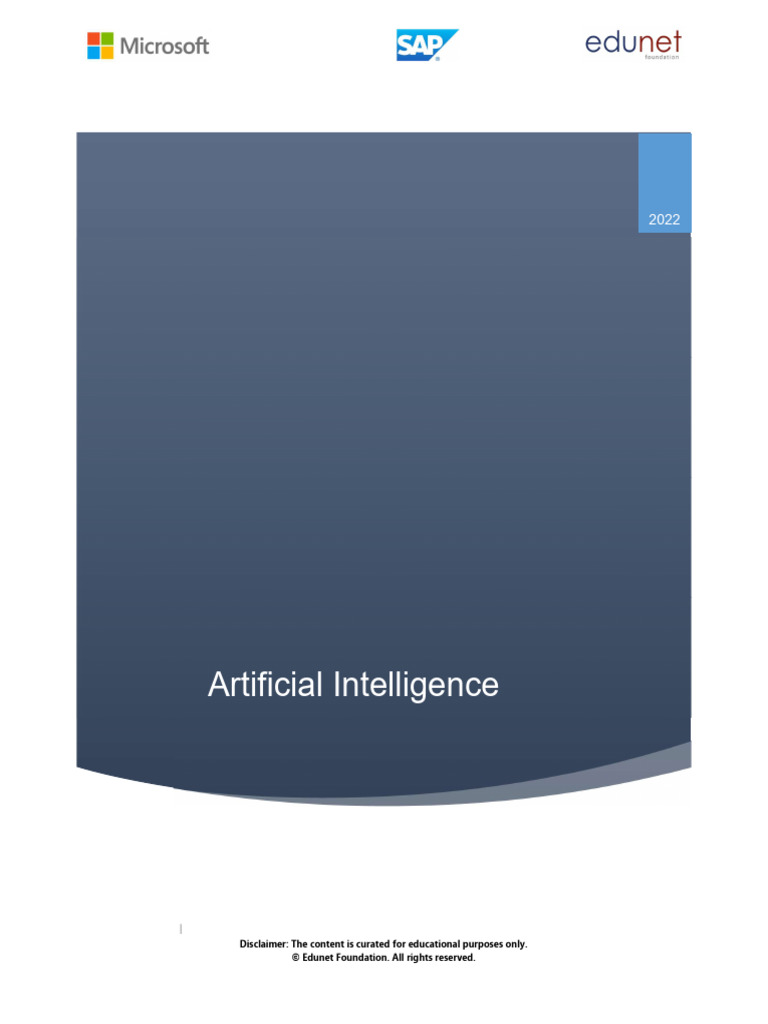 Artificial Intelligence - Handbook | PDF | Machine Learning | Artificial Intelligence