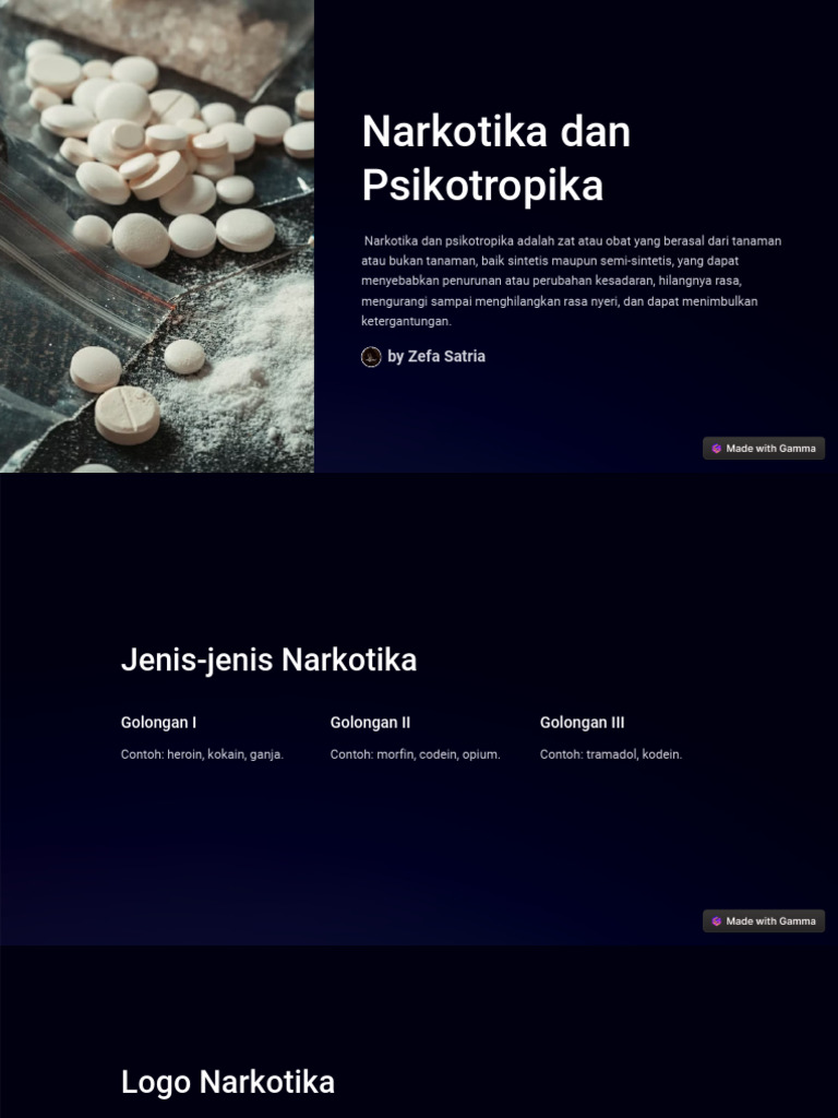 Narkotika Dan Psikotropika | PDF