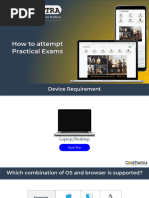 Codetantra Exam Setup Guide | PDF | Safari (Web Browser) | Mobile App