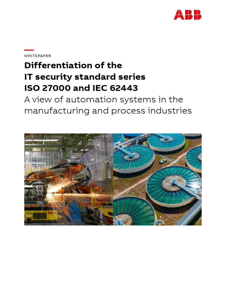Differentiation ISO 27001 IEC 62443 PDF | PDF | Information Security ...