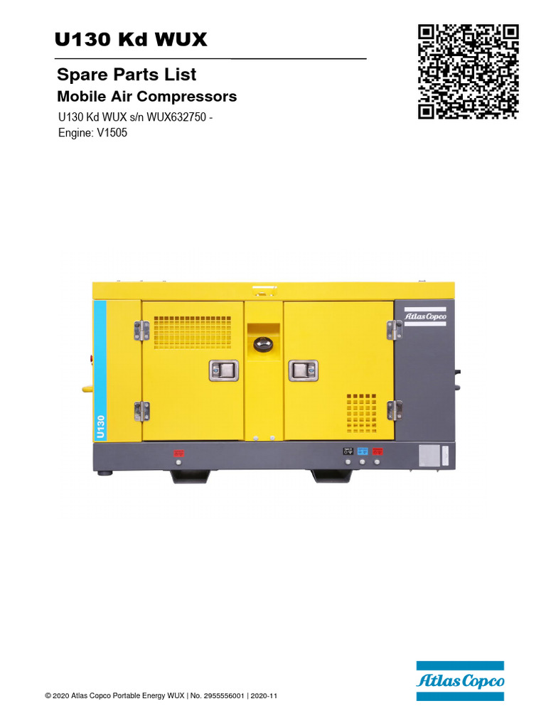 U130 KD WUX Spare Parts List | PDF | Screw | Mechanical Engineering