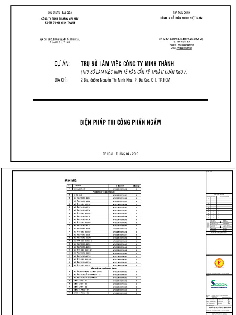 Bptc Tầng Hầm-socon | PDF