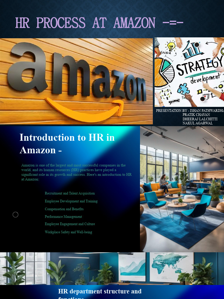 Amazon HR Presentation | PDF | Compensation And Benefits | Employment