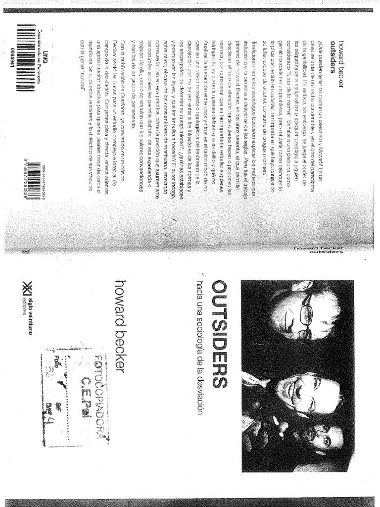 Becker. Capitulos 9 y 10 | PDF