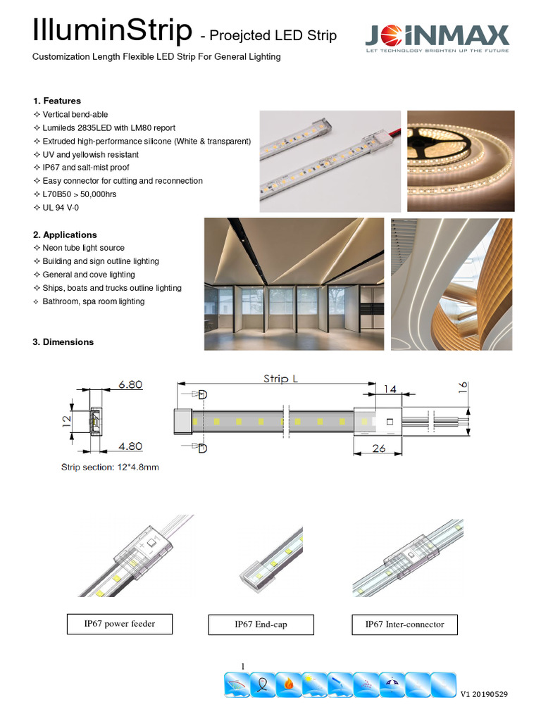 Joinmax - IlluminStrip - General Light | Download Free PDF | Electrical Engineering | Electricity
