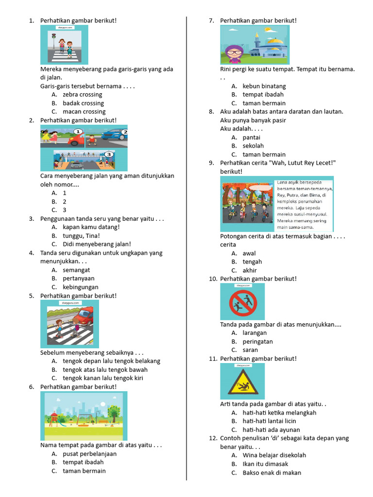 Bahasa Indonesia Kelas 2 Bab 3 Dan 4 Pdf
