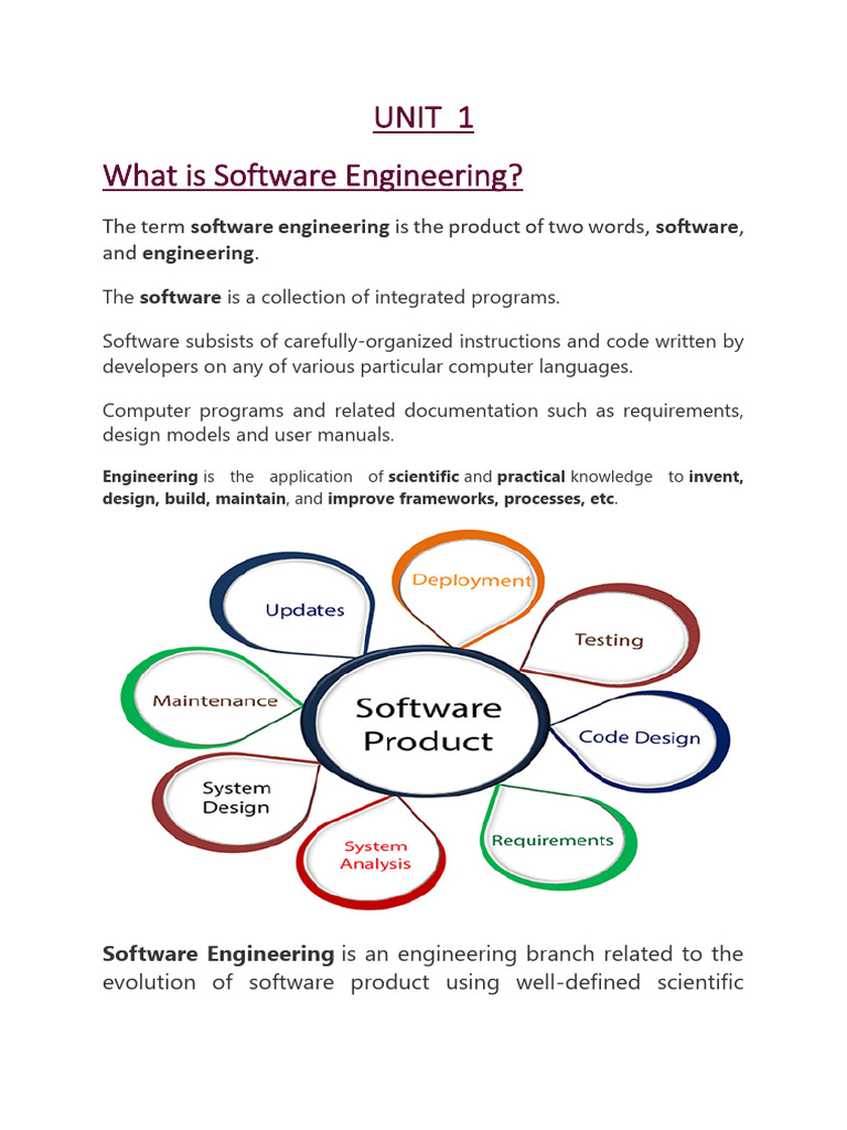 Software Enginnering Notes | PDF | Software Development Process | Software