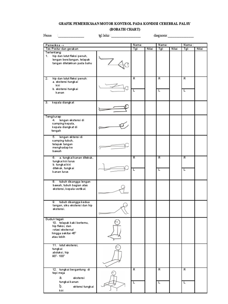 Bobath Chart | PDF