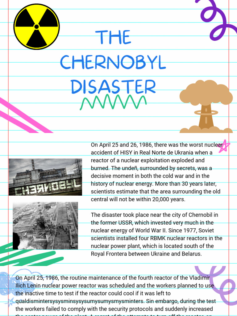 The Chernobyl Disaster | PDF | Chernobyl Disaster | Nuclear Power