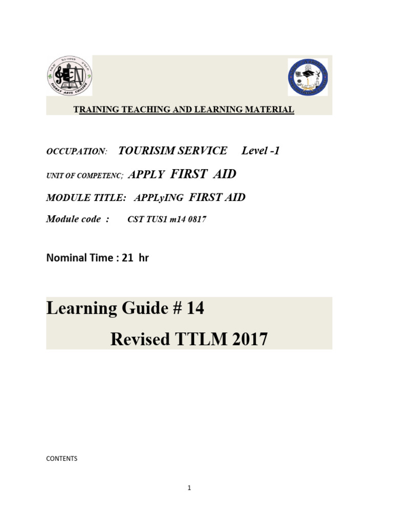 TTLM Afa | PDF | Hypothermia | Burn