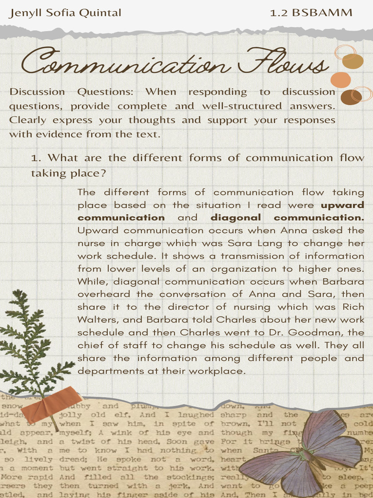 Checkpoint - Activity 1 | PDF | Communication