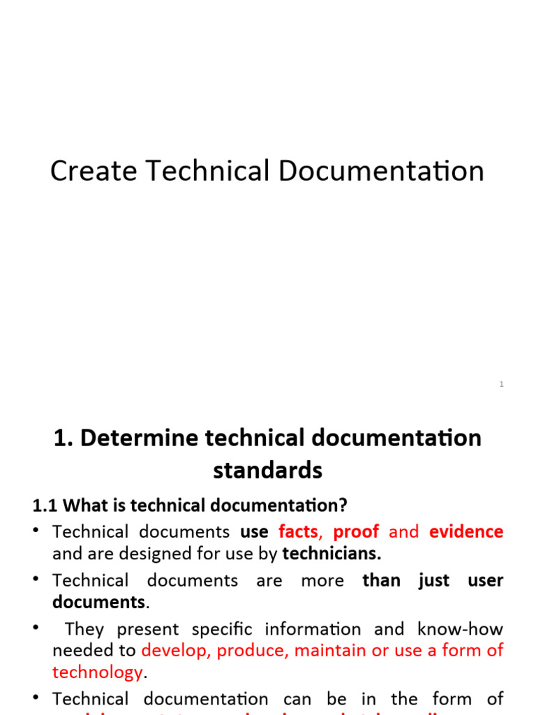 Creating Effective Technical Documentation | PDF | Standardization ...