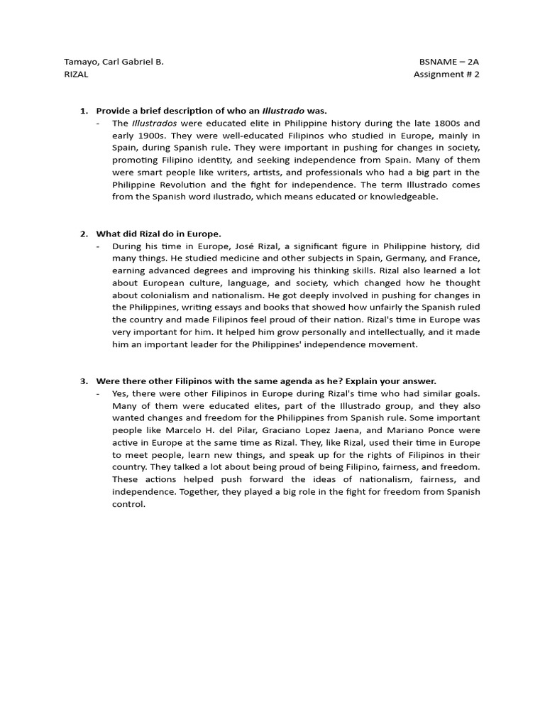 Activity 2 | Download Free PDF | Philippines | Spanish East Indies