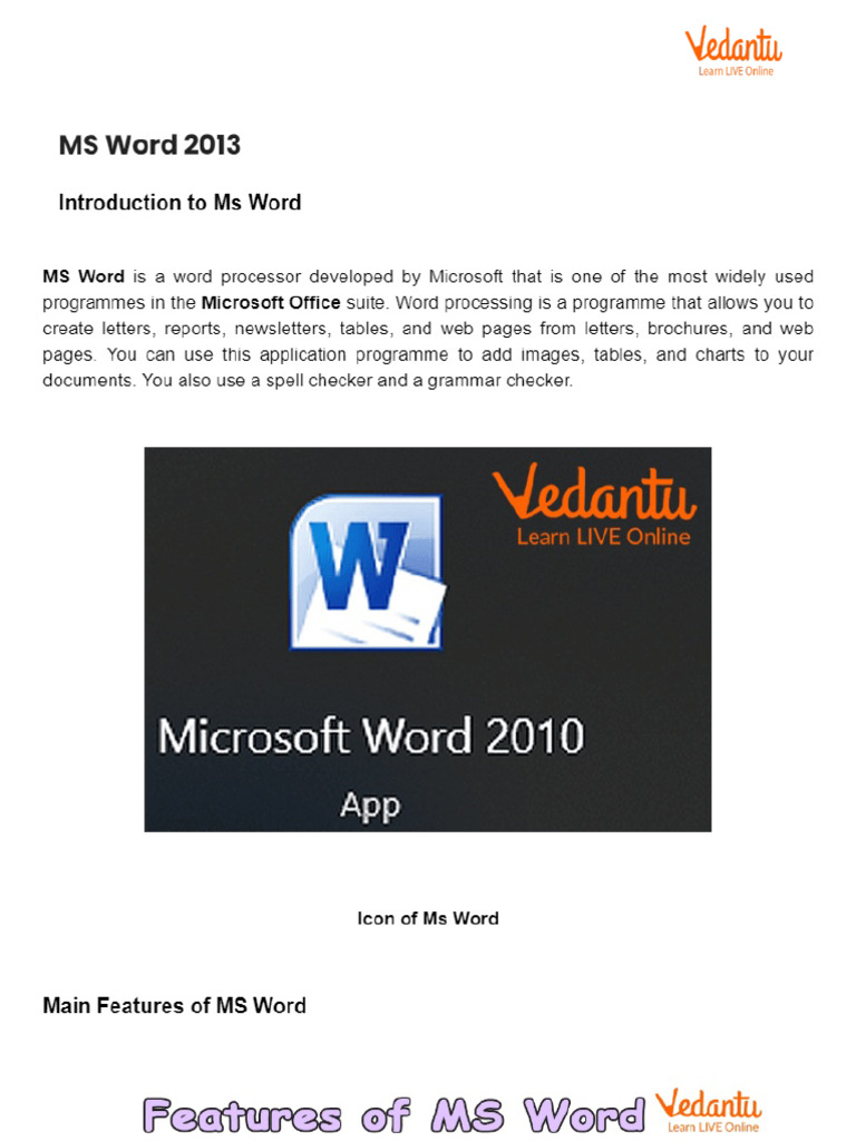 MS Word 2013 | PDF