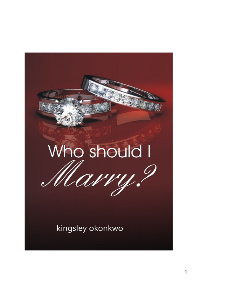 Who Should I Marry - Kingsley Okonkwo | PDF | Satan | Angel