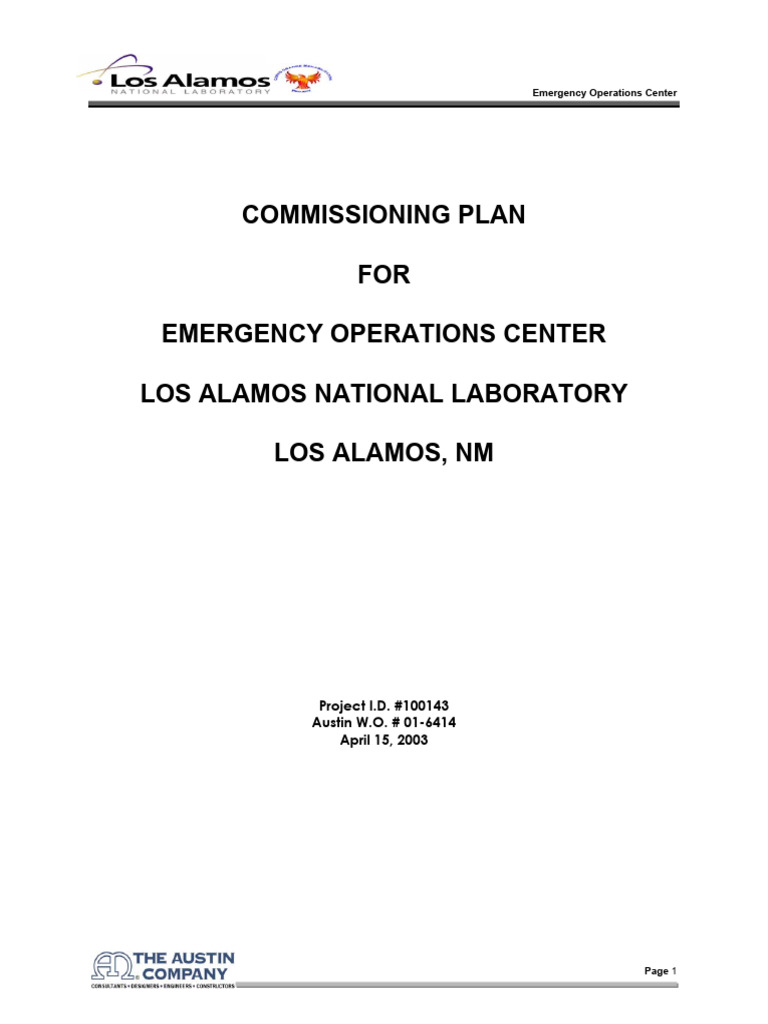 Commissioning Plan | Download Free PDF | Quality Assurance | Water Heating