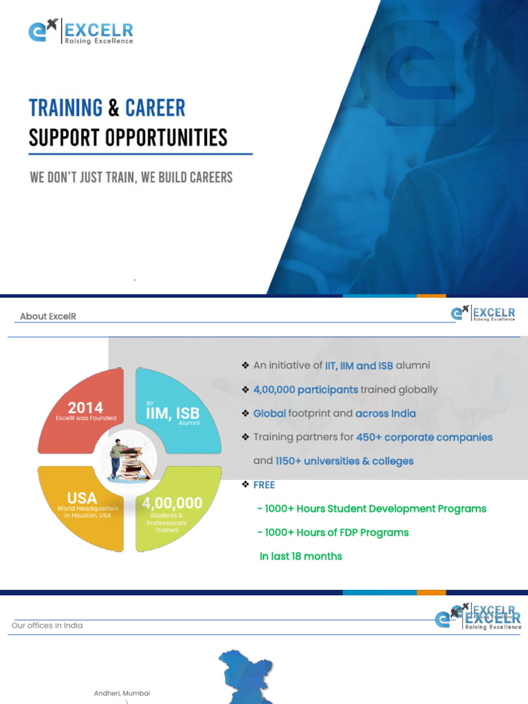ExcelR: Global Training Leader in Tech | PDF | Digital Marketing | Mumbai