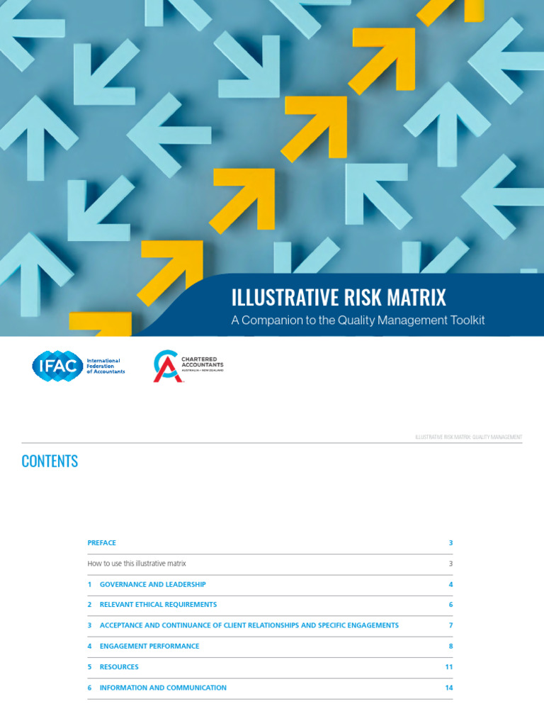 IFAC-CAANZ-Quality-Management-Risk-Matrix- | PDF | Quality Management ...