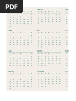 Aboriginal Birthday Chart Printables | PDF