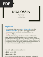1.diglossia. Definition, History, Functions and Characteristics of ...
