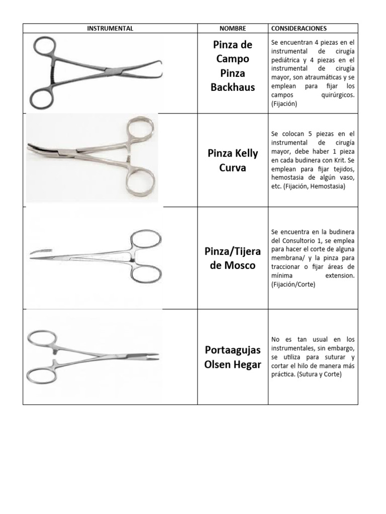 INSTRUMENTAL CEyE | PDF | Cirugía